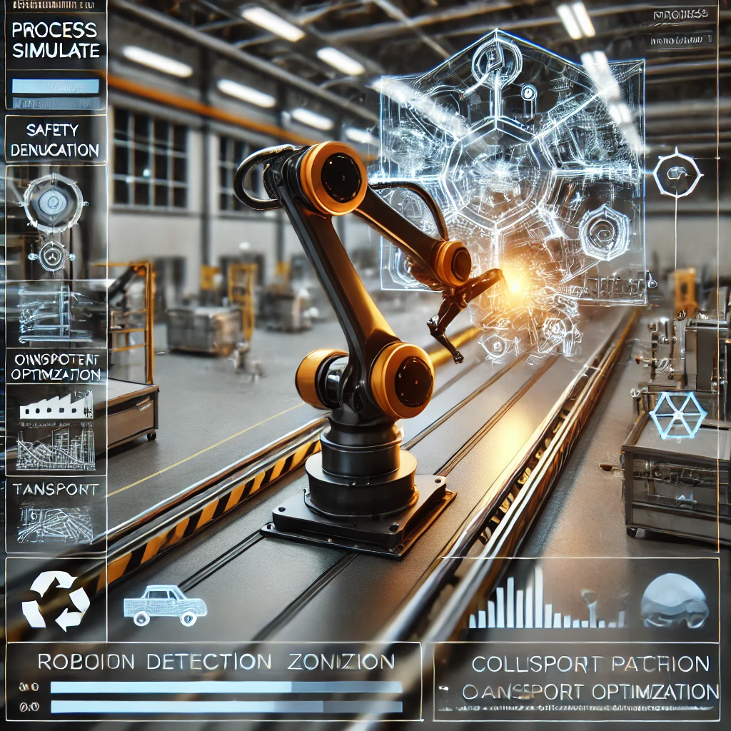 Process Simulateで進めるロボット衝突検知：安全と効率を向上